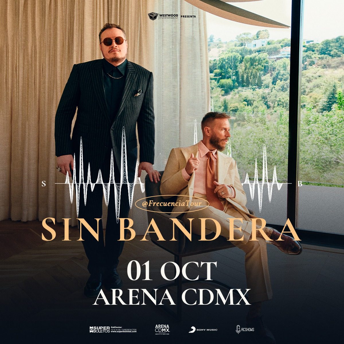 Sin Bandera en la Arena CDMX | Amor | Sólo Música Romántica