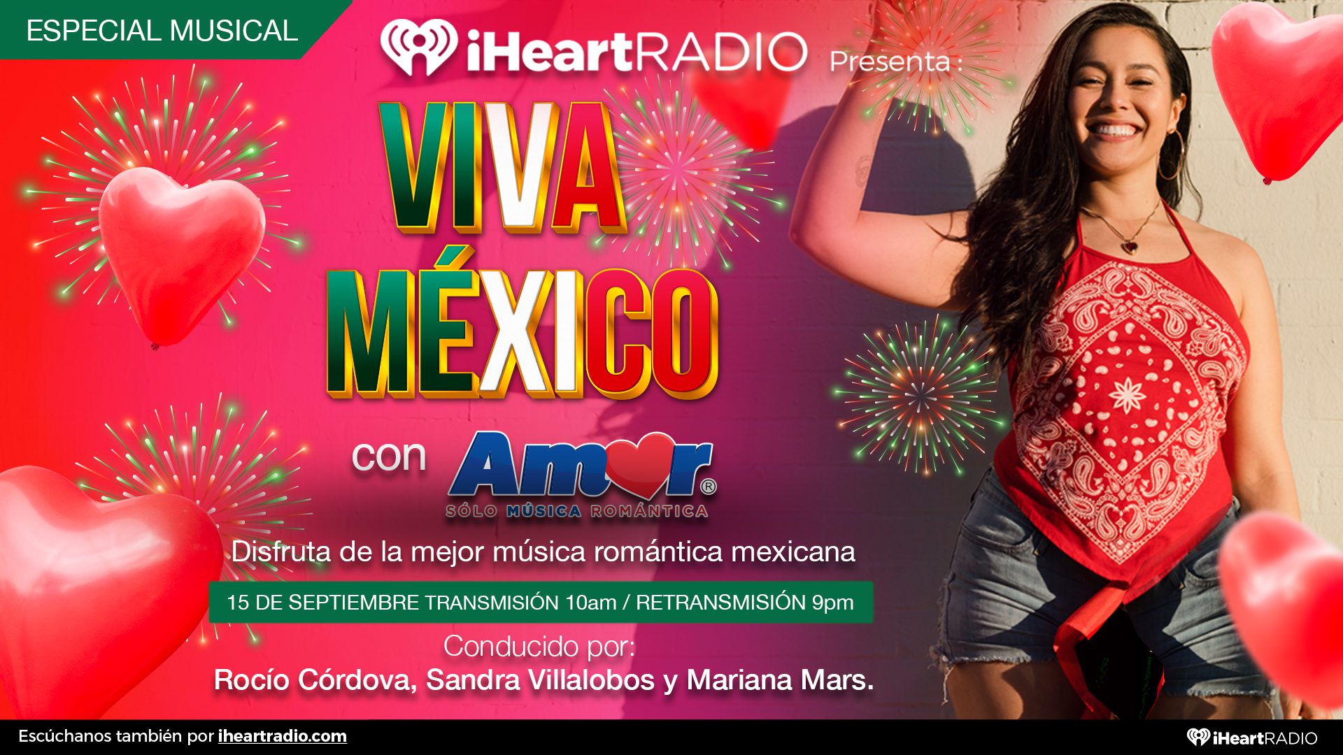 ¡Viva México con Amor FM! | Amor | Sólo Música Romántica