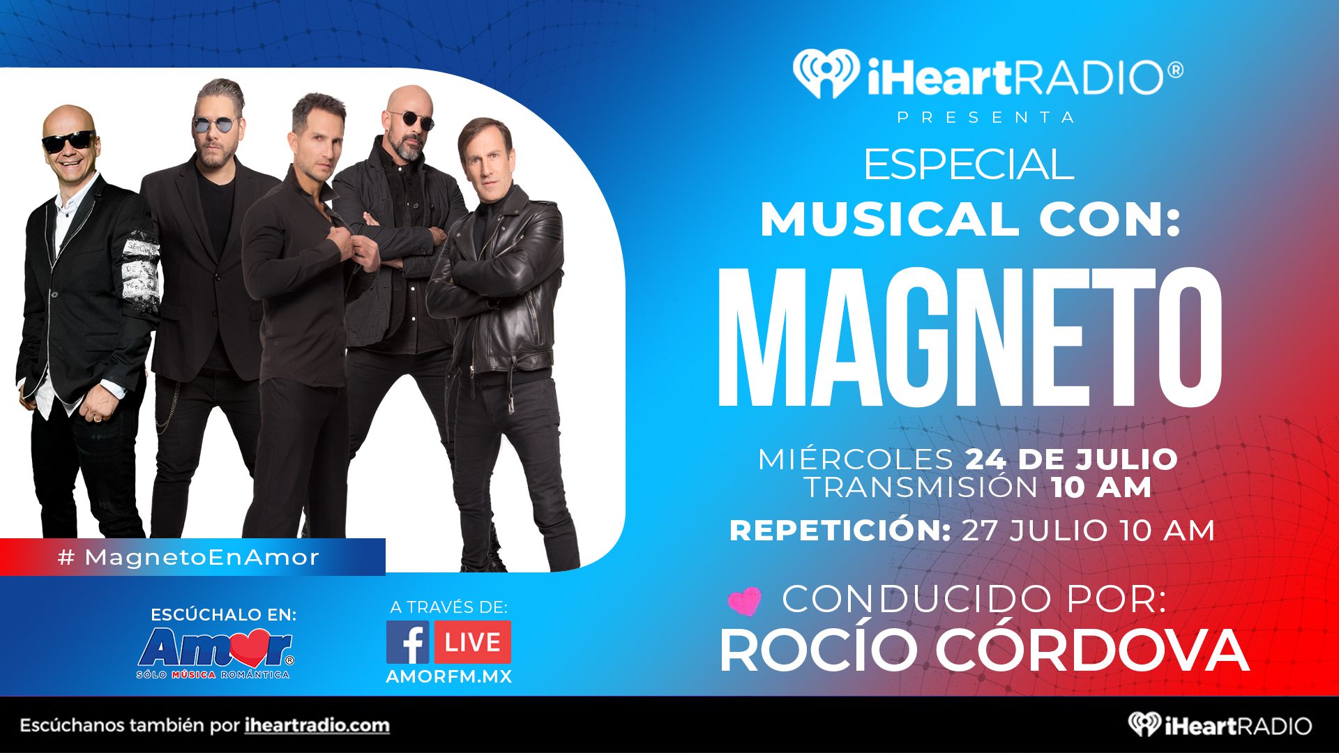 Especial Musical con Magneto en Amor FM | Amor | Sólo Música Romántica