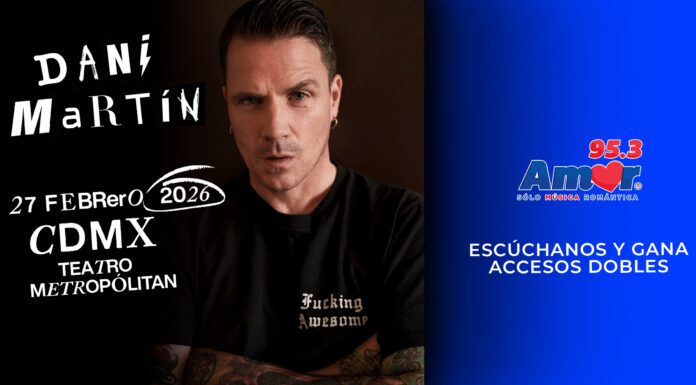 ¡Te invitamos al concierto de Dani Martín! | Amor | Sólo Música Romántica