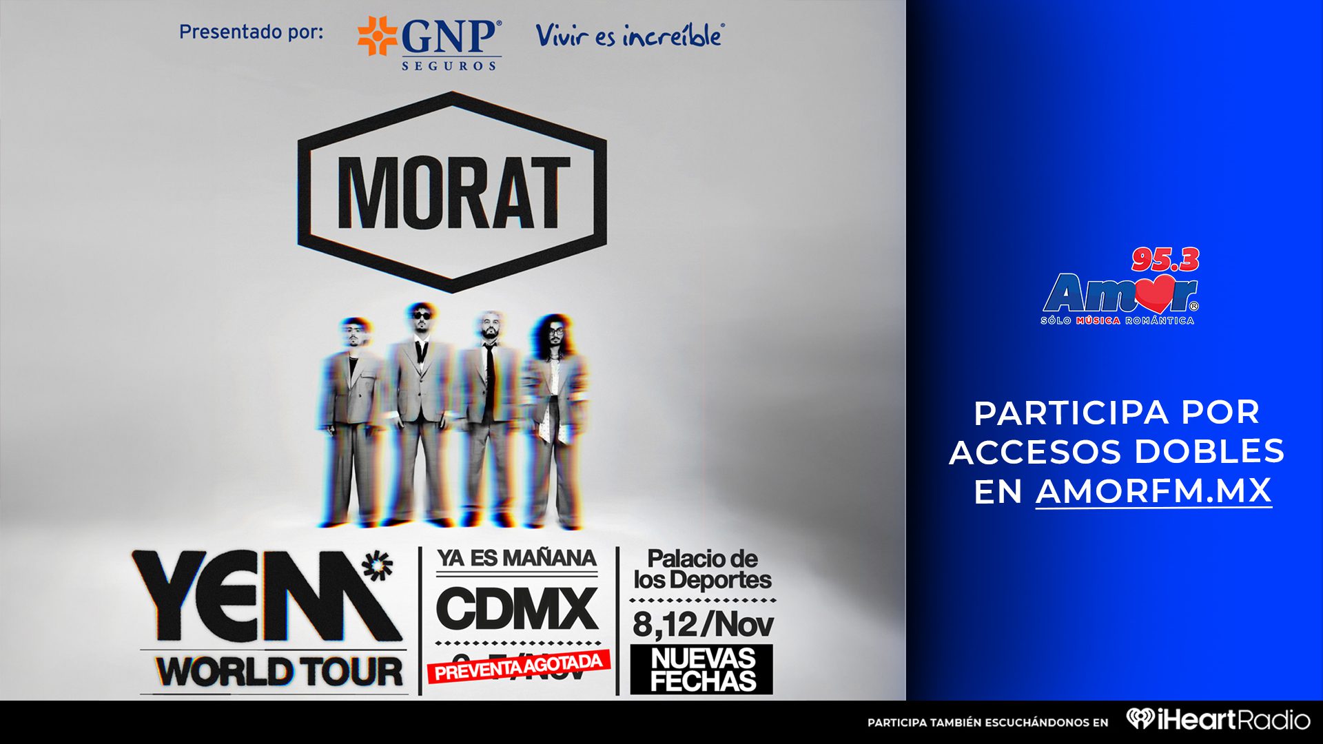 ¡Te invitamos al concierto de Morat este 2026! | Amor | Sólo Música ...